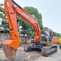 China Second Hand DOOSAN Hydraulic Digger DH225 Used Excavating Equipment for sale