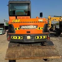 China 48KW Used DOOSAN Excavator Machine Doosan DX60W Hydraulic Crawler Excavator 5550 kg for sale