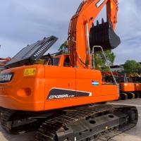 China 1900rpm Used DOOSAN Excavator DX225LC-9C Construction Equipment 21800kg for sale