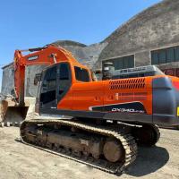 China Hydraulic Crawler Used Excavator Doosan DX340 Earth Excavation Equipment Second Hand for sale