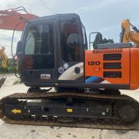 China Hitachi ZX120 Used Crawler Type Excavator Second Hand Digger 12 Ton for sale
