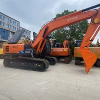 China Hydraulic Type Used HITACHI Excavator Hitachi Zax200 Construction Machinery 2nd Hand for sale