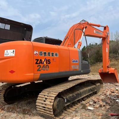 China Used Hitachi ZX240 Hydraulic Crawler Excavator Second Hand 23.5 Ton Digger for sale
