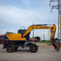 China Hyundai 150w-9 Used Hyundai Excavator Equipment For Road Construction for sale