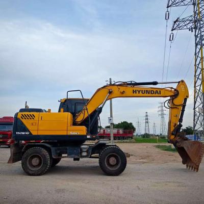 China Hyundai 150w-9 Used Hyundai Excavator Equipment For Road Construction for sale