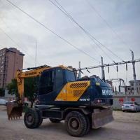 China Hyundai 150w-9 Used Hyundai Excavator Equipment For Road Construction for sale