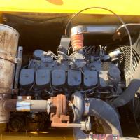 China HYUNDAI 210W-7 Old Wheel Excavator , Used Construction Equipment 124KW For Mining for sale