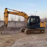China Hyundai R110-7 Used Crawler Excavator Second Hand Digger 11200kg 0.30-0.59m3 Bucket for sale