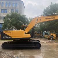 China Construction Old Excavator Hyundai 220lc-9s Yellow Second Hand Excavator for sale