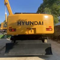 China Used Hyundai Excavator 210w-7 Construction Machinery With Anti Abrasive Tracks for sale