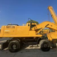 China Used Hyundai Excavator 210w-7 Construction Machinery With Anti Abrasive Tracks for sale
