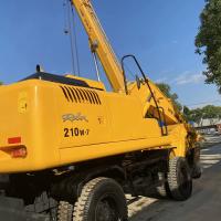 China Used Hyundai Excavator 210w-7 Construction Machinery With Anti Abrasive Tracks for sale