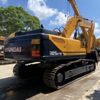 China 125KW Used Hyundai Excavator Hyundai 305lc-9s Hydraulic Crawler Excavator Yellow Color for sale