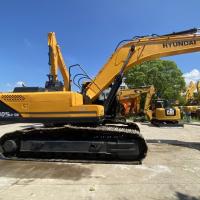 China 125KW Used Hyundai Excavator Hyundai 305lc-9s Hydraulic Crawler Excavator Yellow Color for sale