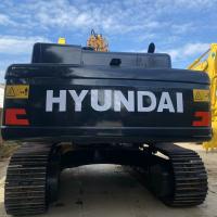 China Hyundai 520 Used Excavator Material Handling Old Construction Machinery for sale