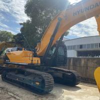 China Hyundai 520 Used Excavator Material Handling Old Construction Machinery for sale