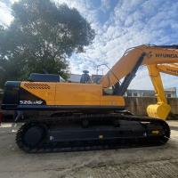 China Hyundai 520 Used Excavator Material Handling Old Construction Machinery for sale