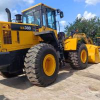 China Heavy Duty 146kW Komatsu WA380 Used Wheel Loader 5 Ton Load For Agriculture for sale