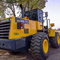 China Heavy Duty 146kW Komatsu WA380 Used Wheel Loader 5 Ton Load For Agriculture for sale