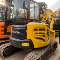China Used Crawler Hydraulic Excavator Komatsu Pc55 5160kg For Digging Foundations for sale