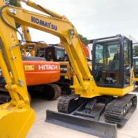 China Used Komatsu Excavator with 5300kg Working Weight 0.055 - 0.22m³ Bucket Capacity and 2.6/4.1km/h Walking Speed for sale