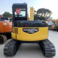 China Used Komatsu Excavator Pc78 7.67 Tons Second Hand Crawler Digger For Construction for sale