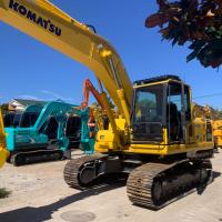 China Used Komatsu PC200 Backhoe Excavator Second Hand Construction Machinery Water Cooling for sale