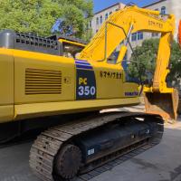 China All Terrain Used Excavating Equipment KOMATSU 350 For Engineering Construction for sale