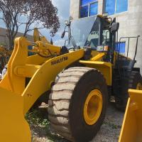China Used Komatsu WA470 Wheel Loader with 1 Year Warranty 3.60 - 5.20 m³ Bucket Capacity and 23,900 - 24,550 kg Operating Weight for sale