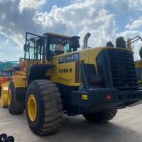 China Used Komatsu WA470 Wheel Loader with 1 Year Warranty 3.60 - 5.20 m³ Bucket Capacity and 23,900 - 24,550 kg Operating Weight for sale