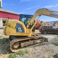 China Industrial Hydraulic Used Mini Excavator Digger Komatsu 70 6500 KG Heavy Duty for sale