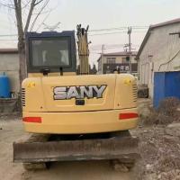 China 2200rpm Used Mini Digeer SANY 75C Second Hand Excavator Machine 7280kg for sale