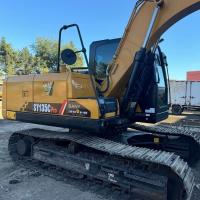 China Hydraulic Used Excavator Digger SANY135C Used Construction Equipment for sale