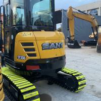 China Hydraulic Used Excavator Digger SANY 35U Earth Moving Machinery 3780 kg for sale