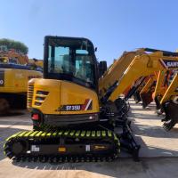 China Hydraulic Used Excavator Digger SANY 35U Earth Moving Machinery 3780 kg for sale