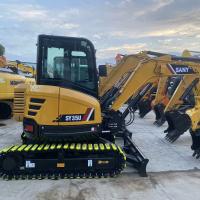 China Hydraulic Used Excavator Digger SANY 35U Earth Moving Machinery 3780 kg for sale