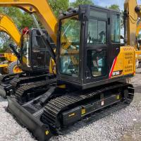 China Crawler Type Used Sany Excavator SANY SY75C Construction Machinery 7280 kg for sale