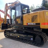 China Infrastructure Building Crawler Type Used Excavator Sany 215 Heavy Duty 21900 kg for sale