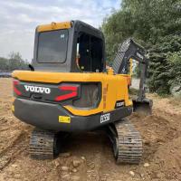 China 2000rpm 36.5kw Used VOLVO EC55D Excavator Second Hand Construction Equipment for sale