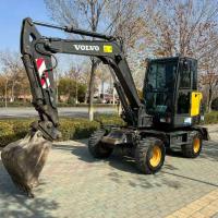China VOLCO EC60 Used Excavator Machine Multifunctional Crawler 2nd Hand Diggers for sale