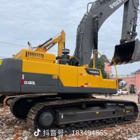 China Hydraulic Used Excavator Equipment VOLVO EC480 Fuel Efficient For Demolition for sale