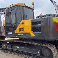 China Well Maintained Used Volvo Hydraulic Excavator Volvo 150D Old Construction Equipment for sale