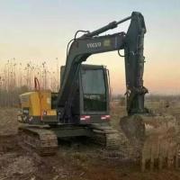 China Volvo 80D Used Mini Excavator Digger 42kw 2100rpm For Road Construction for sale