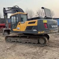 China 66kW Hydraulic Used Excavator Digger VOLVO 200D Construction Equipment for sale
