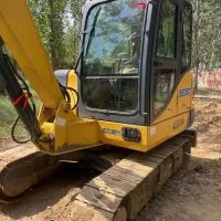 China Yellow Used XCMG Excavator Digger Xcmg 60DA Small Crawler Excavator Machine for sale