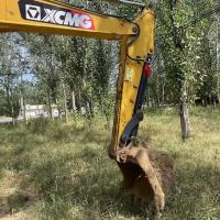 China Yellow Used XCMG Excavator Digger Xcmg 60DA Small Crawler Excavator Machine for sale