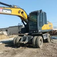 China Heavy Duty 93kW Used Wheel Excavator Digger XCMG150 Crawler Excavator for sale