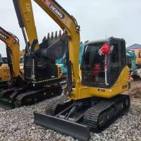 China Used 36.2W Heavy Duty Construction Excavator XCMG XE60 Secondhand Digger for sale