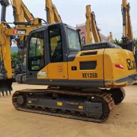 China Powerful Used Excavator XCMG XE135 Second Hand Hydraulic Crawler Excavator for sale
