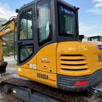 China Diesel Engine Used Mini Excavator Digger XCMG XE60DA Hydraulic Crawler Excavator for sale